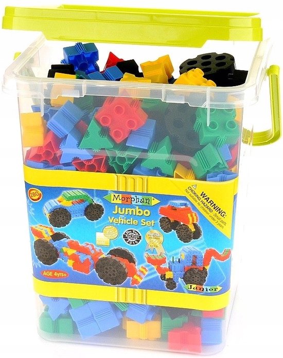 Morphun jumbo vehicule set | bol