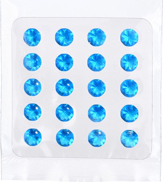 BrandNewCake® Eetbare Jelly Diamanten Blauw - 20 Stuks Eetbare Jelly ...