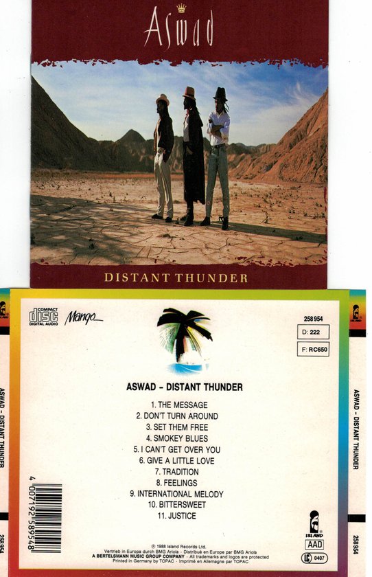 Distant Thunder, Aswad | Muziek | bol