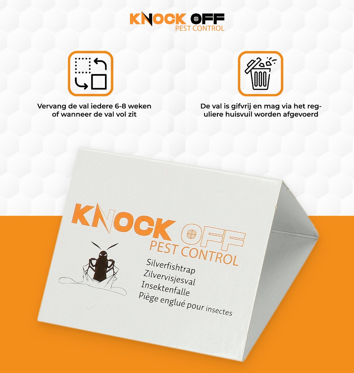 Knock Off Zilvervisjesval Delta - Ideaal voor het vangen van zilver- en ...