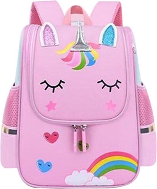 Kinder rugtas - Meisjes rugzak - Schooltas met eenhoorn - Unicorn ...