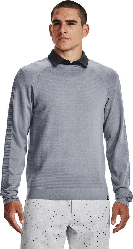 Under Armour Intelliknit Crewneck - Staal / / Wit | bol