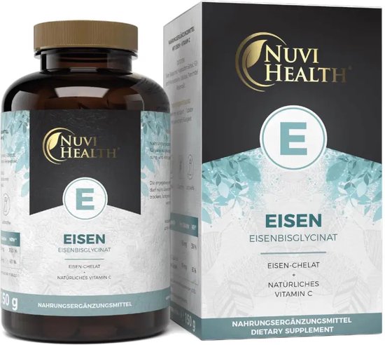 IJzer 50 mg per tablet - 240 stuks (8 maanden) - Premium: Met ...