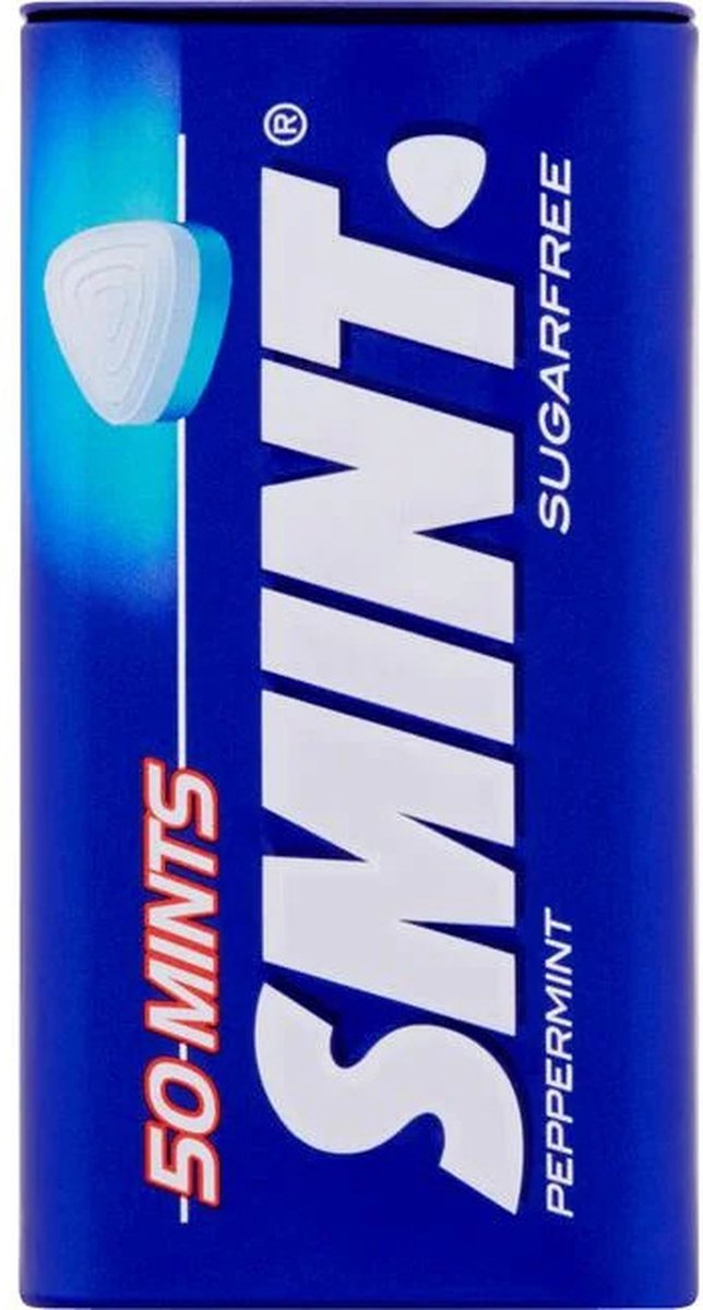 Smint Peppermint blikje suikervrij | bol
