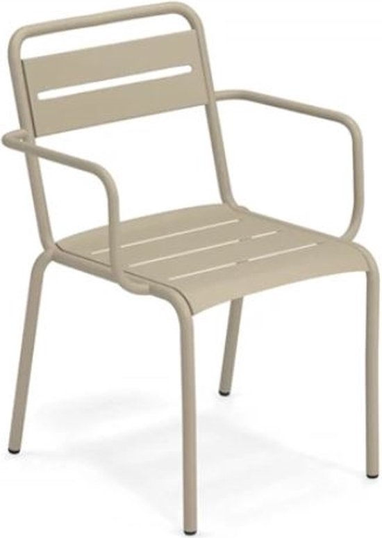Emu Star stoel met armleuning taupe | bol.com