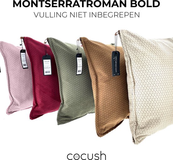 Cocush - Tia - Kussenhoes Vloerkussen excl. Binnenkussen 70x70 cm - 1 ...