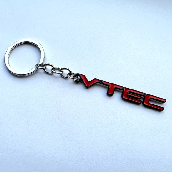 Honda VTEC Sleutelhanger - Metaal - 'VTEC' Logo - Civic - CRX - Integra ...