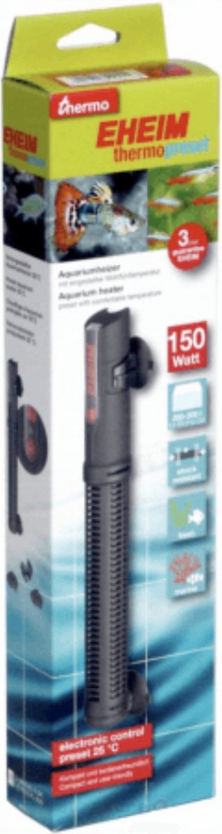 Eheim Thermopreset 150W/ 223,5 MM | Aquariumverwarming | bol.com