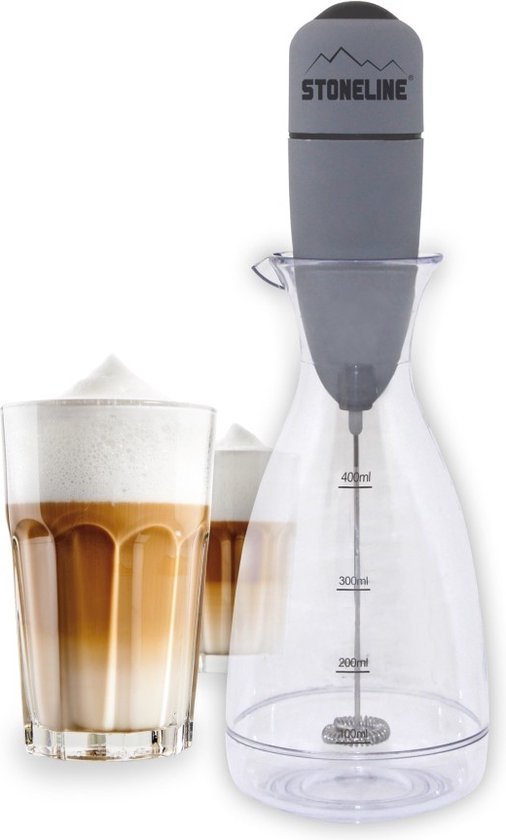 Elektrische Melkopschuimer met RVS Houder | Melk Opschuimer ...