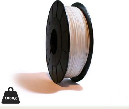 Wit - PLA filament - 1kg - 1.75mm - 3D printer filament | bol.com