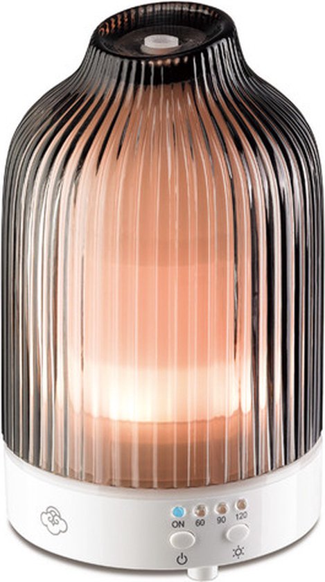 Serene House Ultrasonic Diffuser Fountain Grey 90 ml | bol