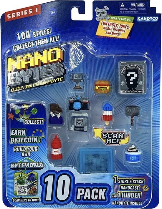 Nanobytes 10-pack Serie 1 - 1 set assorti uitgeleverd | bol