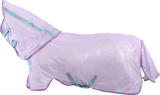 Horseware Vliegendeken Amigo Bug Rug Pony - Lichtpaars - 152 | bol.com