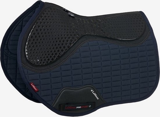 LeMieux Tapis de Selle Le Cool Grip Eurojump - Taille Cheval - Marine | bol.com
