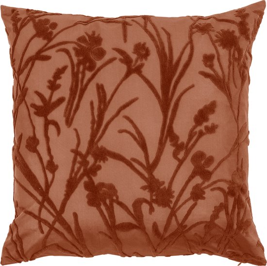 Kussen (gevuld) IRIS, SET/2, 45x45cm, rust | bol