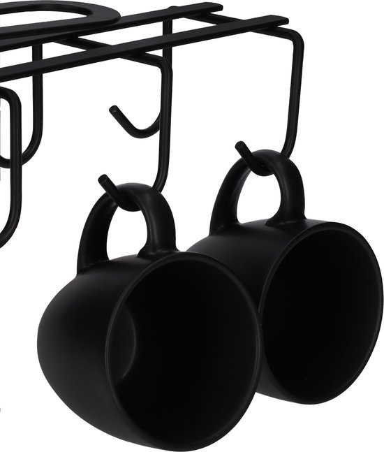 QUVIO Mokken houder - Kopjesrek - Keuken accessoires - Keuken organizer ...