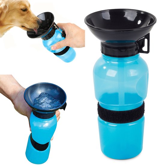 Drinkfles Hond - Waterfles - Waterfles Hond - Draagbare Waterfles ...