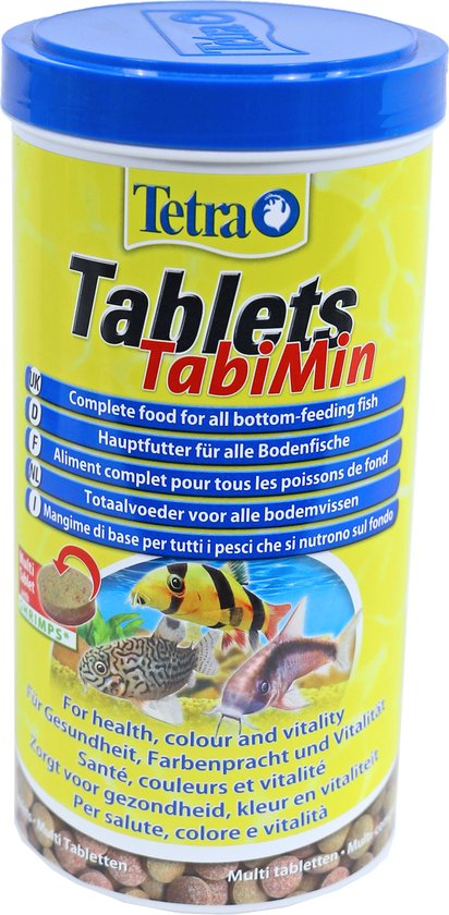 Tetra Tabimin Tablets - Hoofdvoeder voor siervissen - 2050 | bol