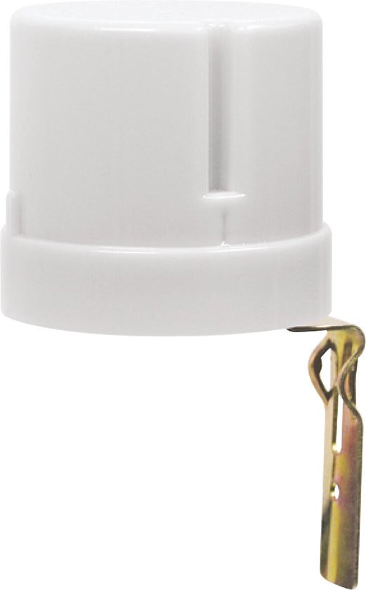 Schemerschakelaar Lichtsensor - Spatwaterdicht IP44 - 2700W - 25A - Wit ...