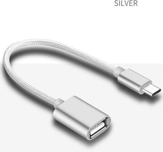 USB Type C to USB A Female OTG On The Go USB Host Adapter Cable | bol.com
