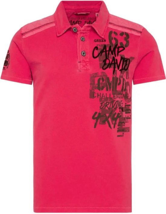 Vintage-inspired Men's Polo Shirt by CAMP DAVID - Perfect for ...
