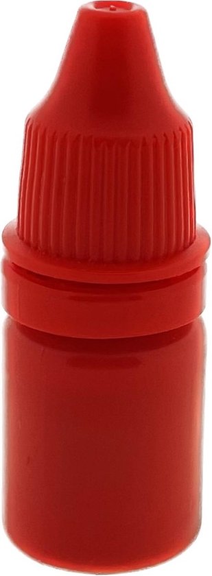 Flesje navul inkt voor stempels - rode inkt | bol.com