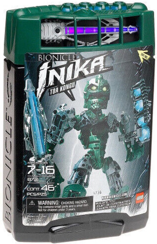LEGO Bionicle Inika Toa Kongu (8731) - Speelgoedbazaar.nl