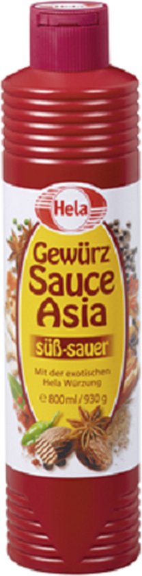 Hela Spice Sauce Asia zoetzuur 12 x 800 ml flesjes | bol