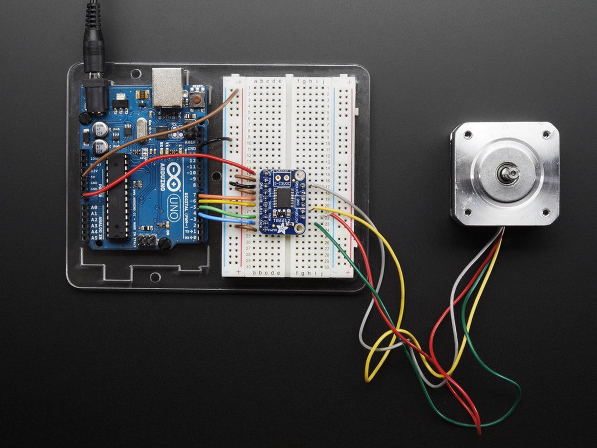 TB6612 1.2A DC / Stepper Motor Driver Breakout Board Adafruit 2448 ...
