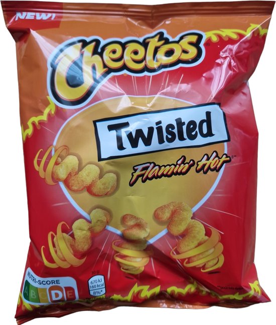 Cheetos Flamin Hot twisted - 1x zakje - 65 gr. | bol.com