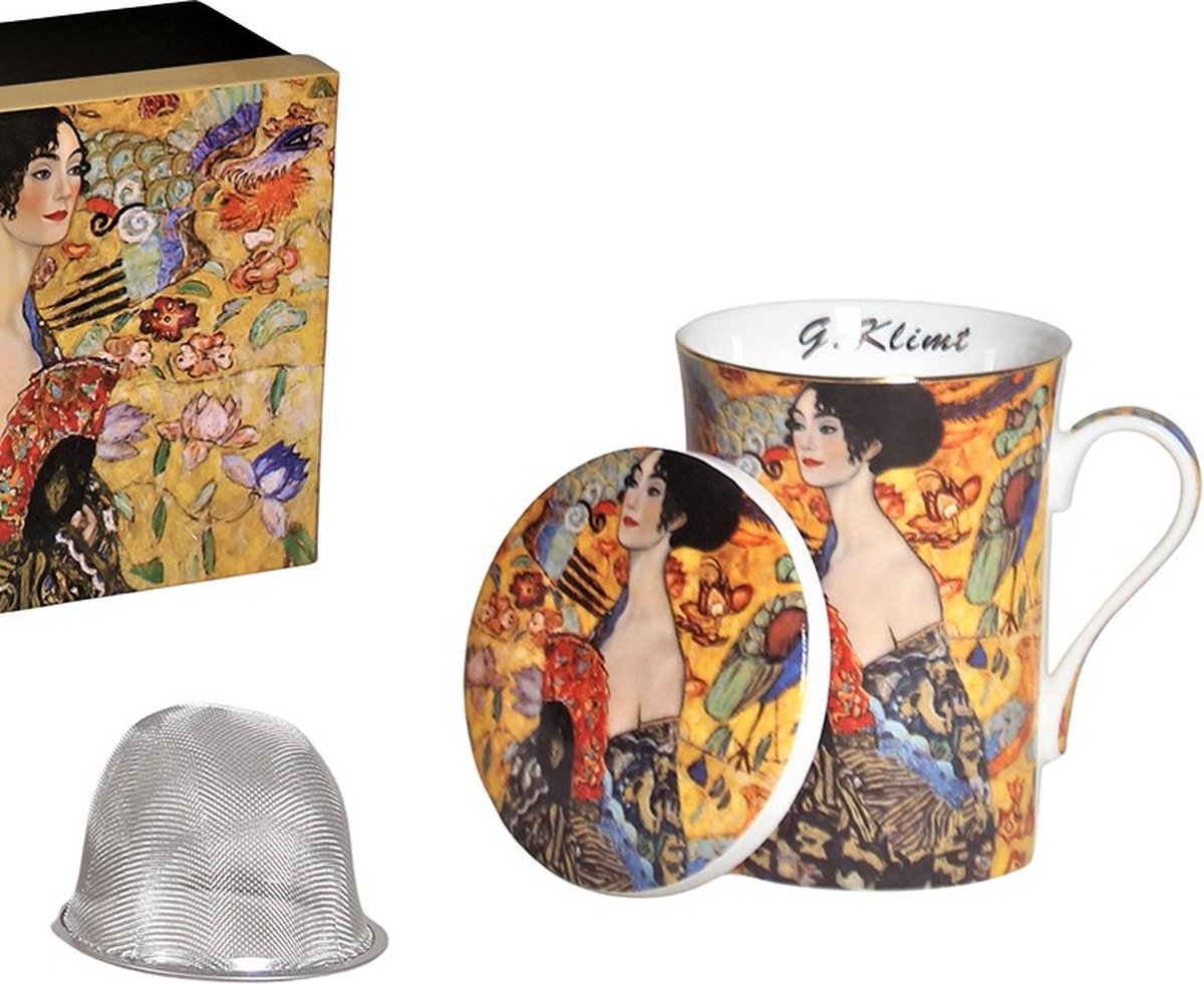 Thee mok / Thee tas met filter voor verse thee 300 ml | bol.com