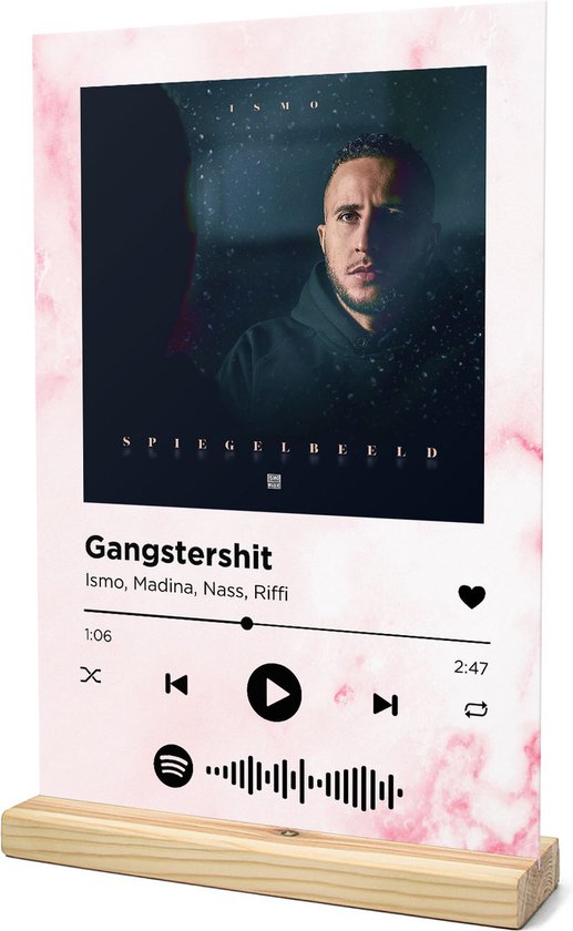 Songr Spotify Muziek Bordje - Gangstershit - Ismo, Madina, Nass, Riffi ...