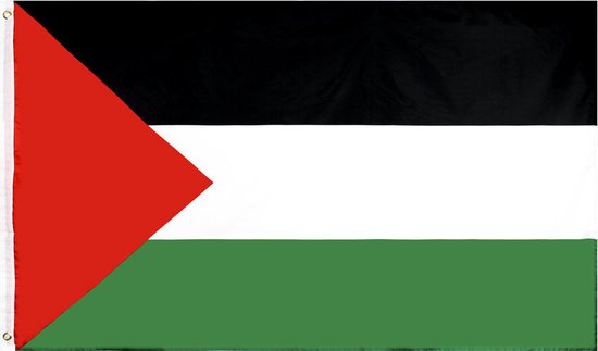 VlagDirect - Palestijnse vlag - Palestina vlag - 90 x 150 cm. | bol.com
