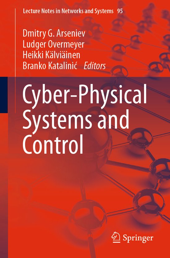 Lecture Notes In Networks And Systems Cyber Physical Systems And