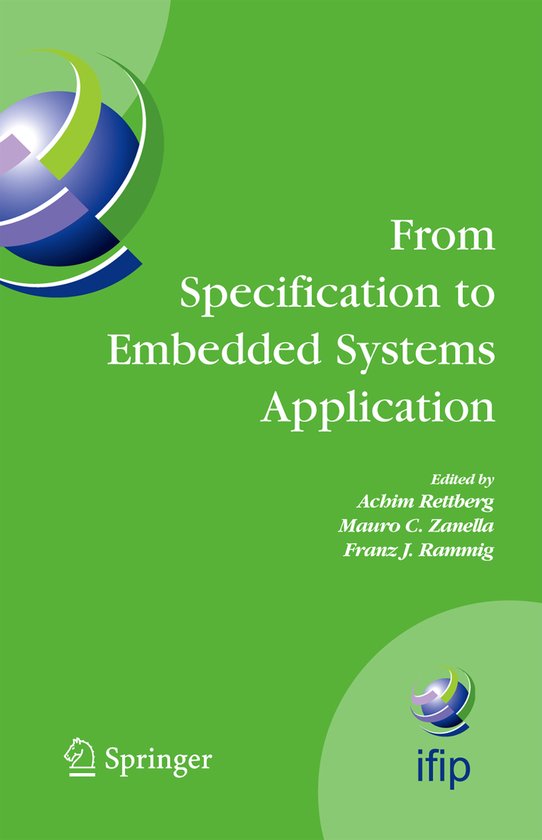 From Specification to Embedded Systems Application | 9781441938992 | Achim Rettberg |... | bol