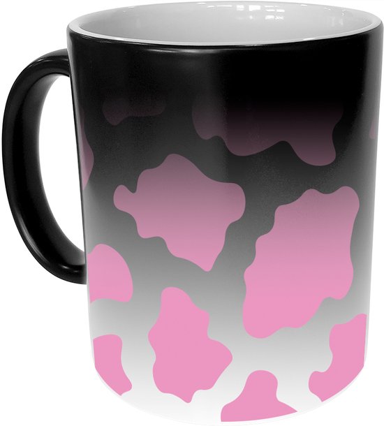 Magische Mok - Roze Koeienvlekken | bol