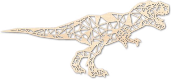 Houten Dierenkop - T-Rex - Mega, Populieren triplex | bol