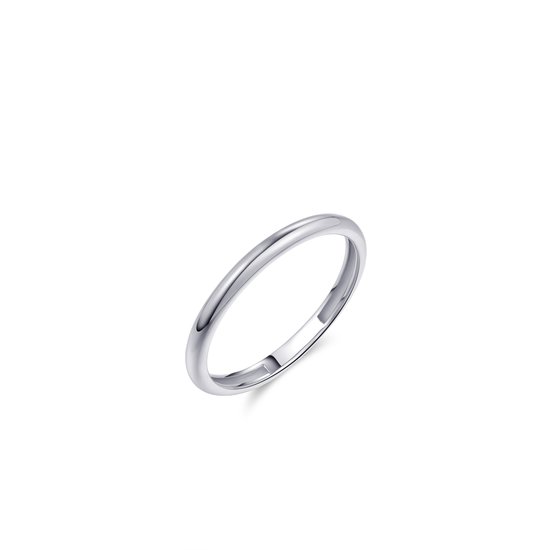 Gisser Jewels - Ring - 14k Goud - Zirconia - 2 mm | bol.com