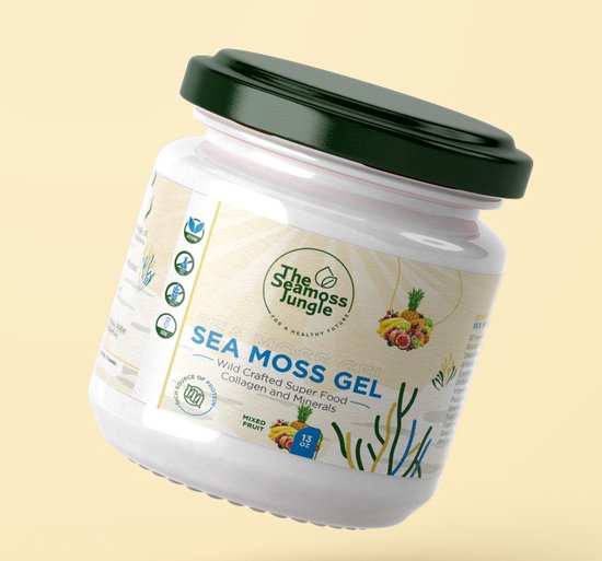Sea Moss Gel - Gemengd Fruit - Saint Lucia - 100% Wildcrafted - Zeemos ...