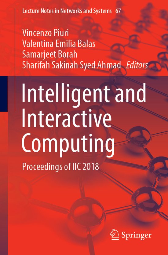 Lecture Notes in Networks and Systems- Intelligent and Interactive ...
