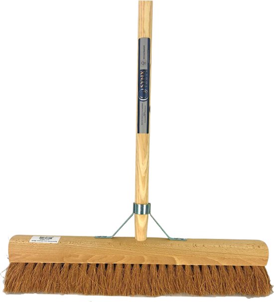 Synx Tools Coco Broom Room Sweeper - 50 cm - Balai souple - Balayeuse - Manche à balai... | bol.com