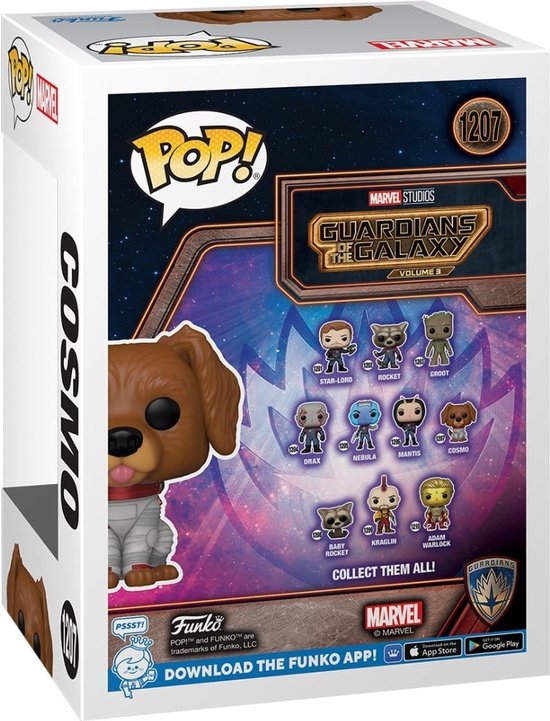 Funko Pop! Funko Pop! Marvel Guardians of the Galaxy Vol.3 - Cosmo ...