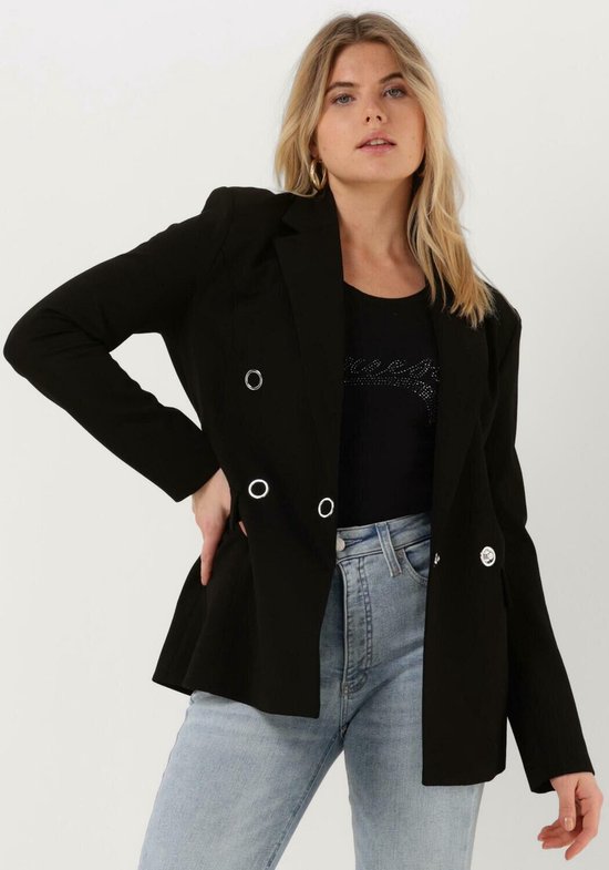 Guess Dafne Blazer Blazers Dames - Zwart - Maat S | bol.com