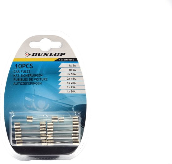Set glaszekeringen 20 stuks met verschillende ampère - Autotoebehoren ...