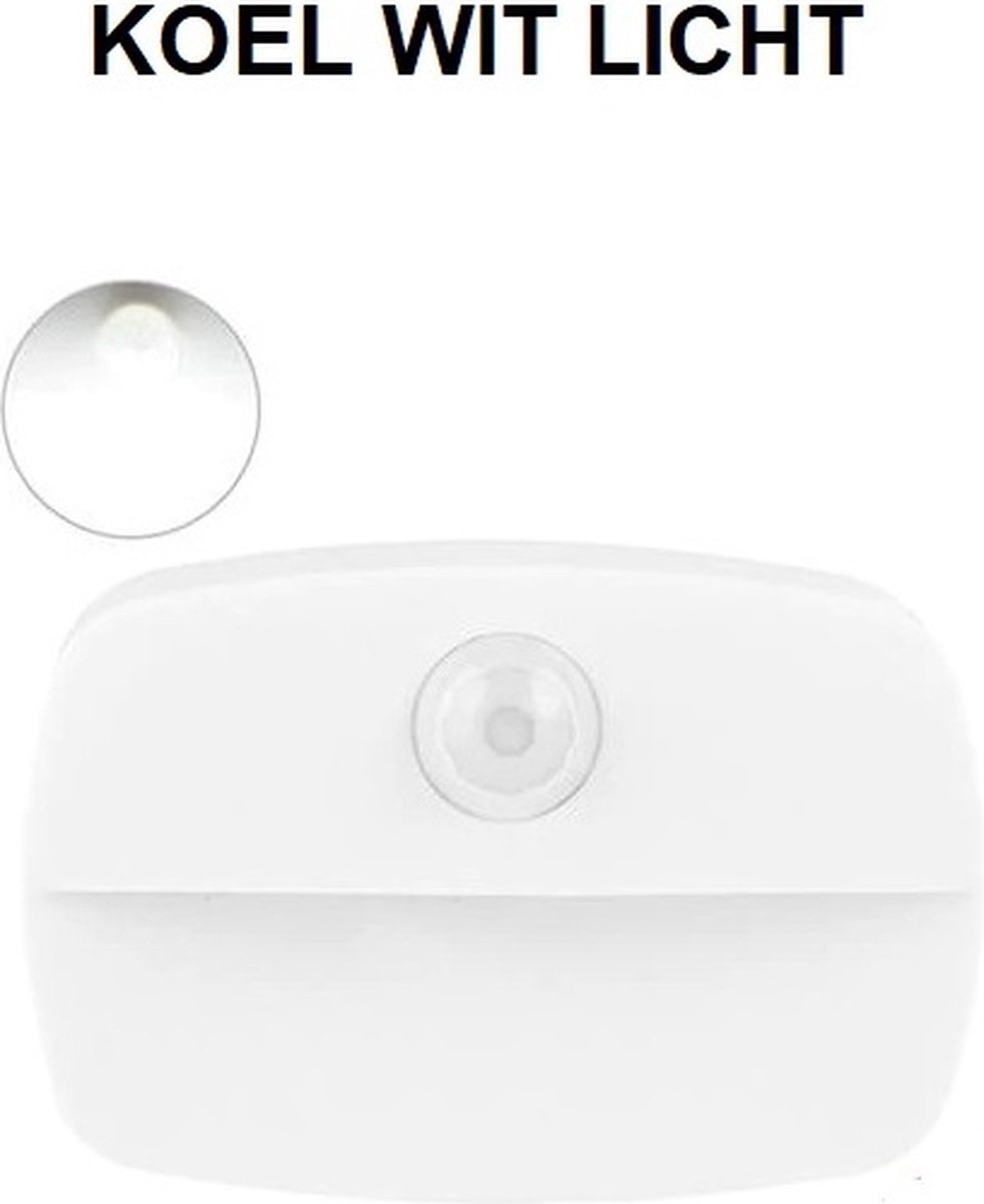 TechU™ 4 Stuks Sensorlamp – Automatisch aan & uit – Intelligente Lamp ...