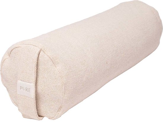 Yoga bolster eco jute naturel rond - Pure | bol