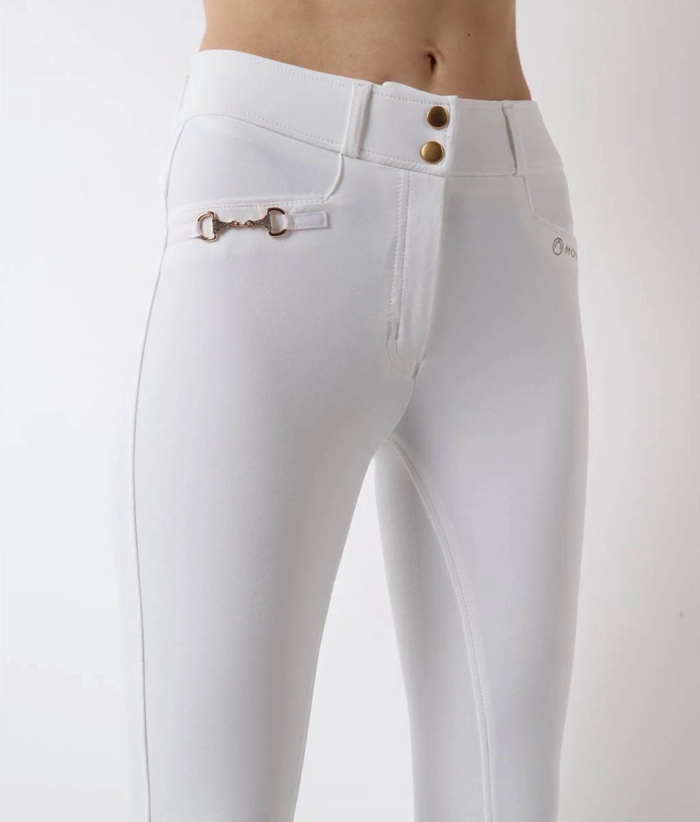 Montar Rijbroek Molly goud fullgrip White - 40 | bol.com