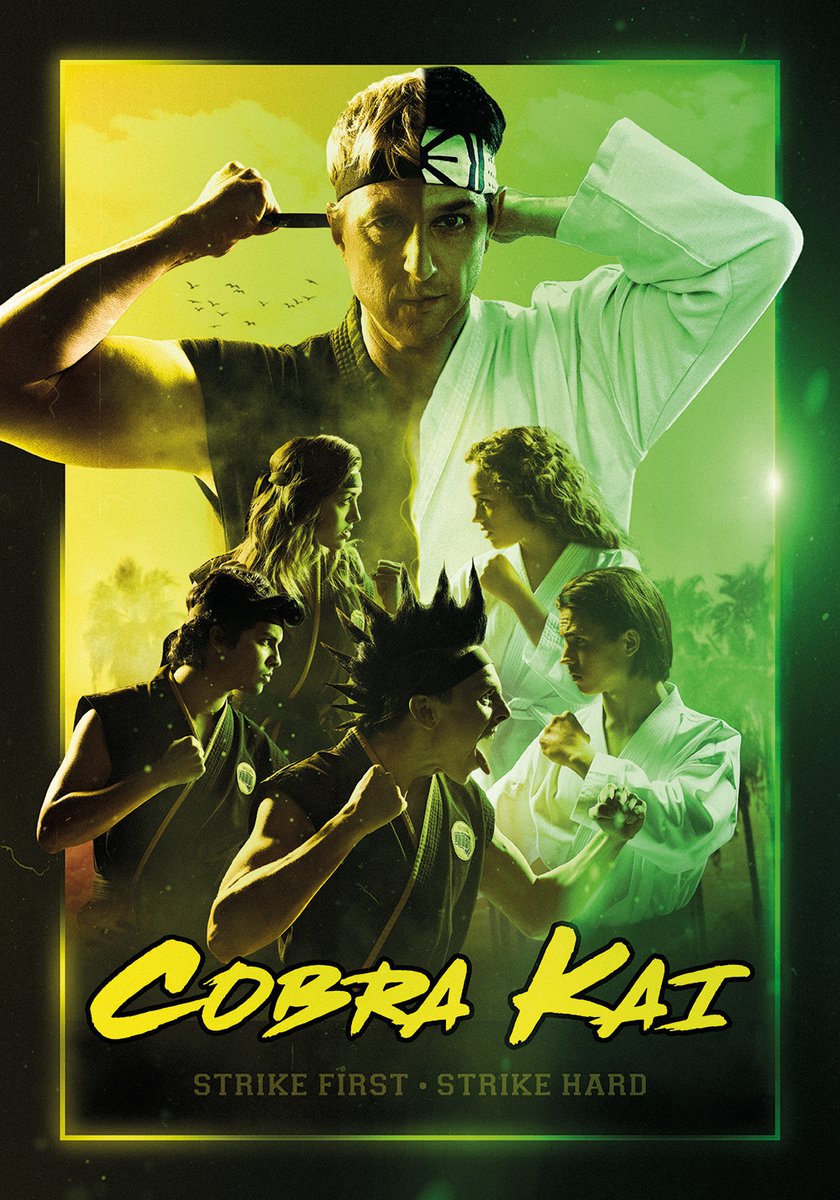 Cobra Kai Poster - Cadeau - Miyagi-Do Karate - Eagle Fang - Karate Kid - Cobra Kai -... | bol.com