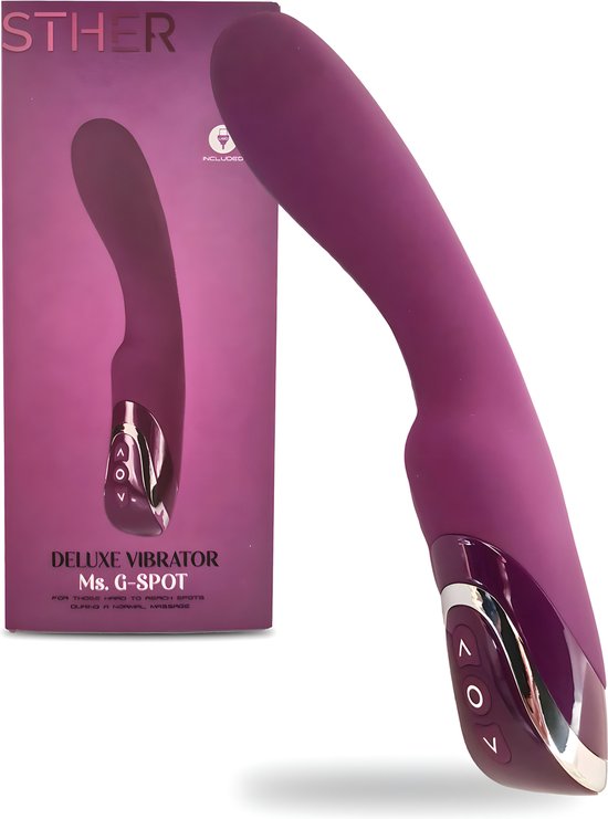 STHER Siliconen ABS G Spot Stimulator Vibrator Deluxe - 10 Programma's, Fluisterstil &... | bol