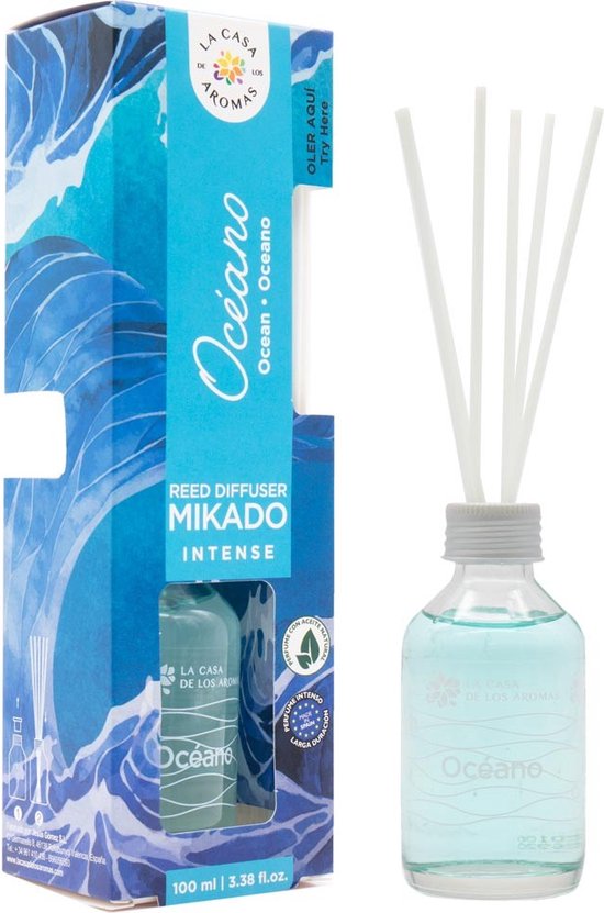 Mikado Intense Ocean geurstokjes 100ml | bol